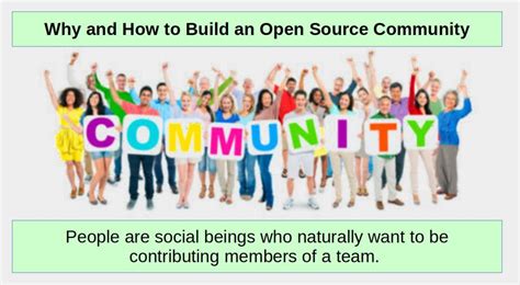 how to build an open source community