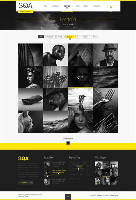 Sqa — Psd Template By Themefire Themeforest