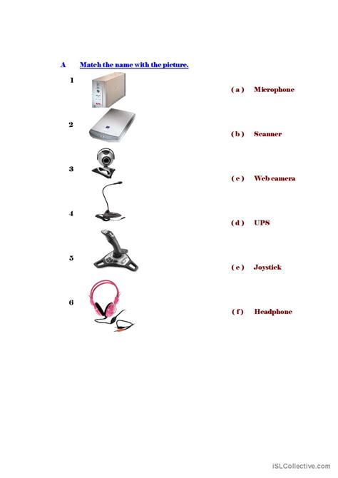 Computer English ESL Worksheets Pdf Doc