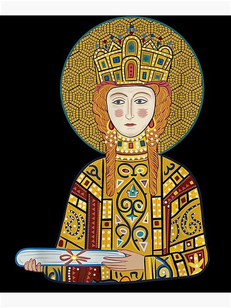 Byzantine Empress Eirene Poster For Sale By Jesicaashanti Redbubble