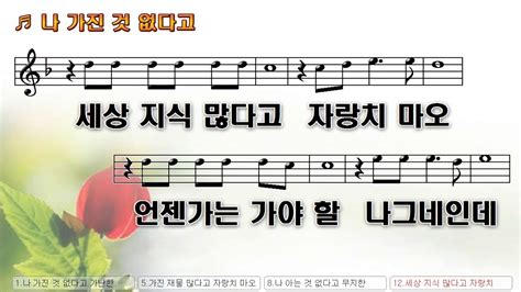 [악보and찬양] 나 가진 것 없다고 김동국 曲 찬양 Youtube
