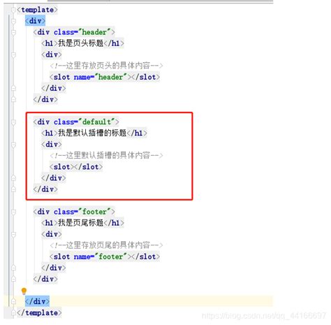 Vue作用域插槽详解（＜slot＞、v Slot、slot Scope） Csdn博客