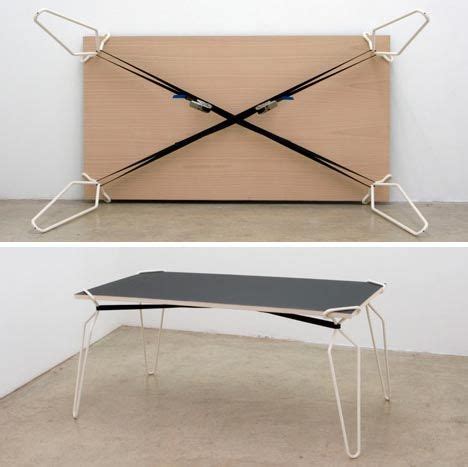 DIY Table Crutches Transform Flat Surfaces Into Tables Woodworking Ideas Table Simple