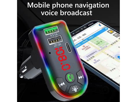 Transmisor Fm Reproductor De Mp3 U Disco Tarjeta Tf Receptor De Audio