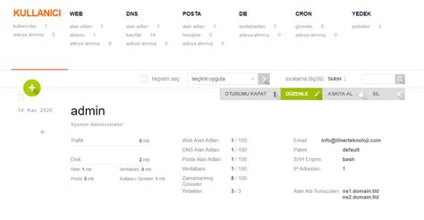 Adding Vesta Dns Ilinerteknoloji