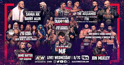 Aew Dynamite Results Live Blog Dec 7 2022 Diamond Battle Royal