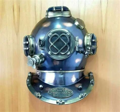 NOUVEAU CASQUE DE plongée sous marine Vintage Antique US Navy Mark IV EUR PicClick FR