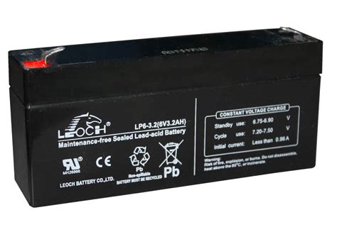 Leoch LP6 3 2 6V 3 2Ah Sealed Battery Leoch Batteries