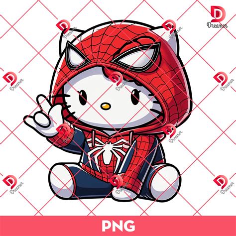 Superhero Hello Kitty Png Svg Dreamer