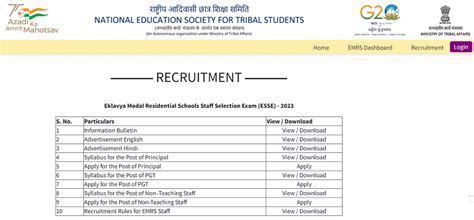 Emrs Recruitment 2023 Notification