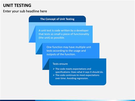 Unit Testing PowerPoint And Google Slides Template PPT Slides