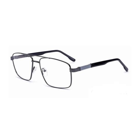 Gd Business Style High End Metal Eyewear Retro Men Rectangle Rimless