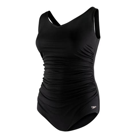 Speedo Shirred Ladies One Piece