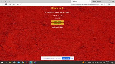 Github Mahmoodramadan Blackjack