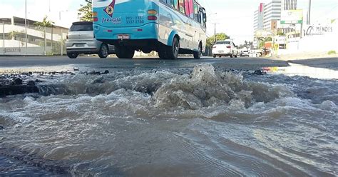 G1 Vazamento De água Aumenta E Deixa Moradores Preocupados Em Maceió