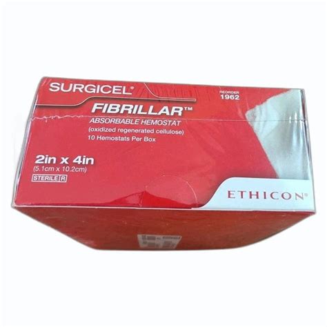 Plastic Surgical Surgicel Fibrillar Absorbable Hemostat For Hospital