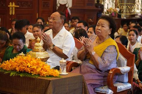 ពិធីបុណ្យចម្រើនជន្មាយុ ជូនសម្តេចអគ្គមហាពញាចក្រី ហេង សំរិន ប្រធានរដ្ឋសភា