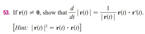 Solved 53 If R T 0 Show That Chegg Com