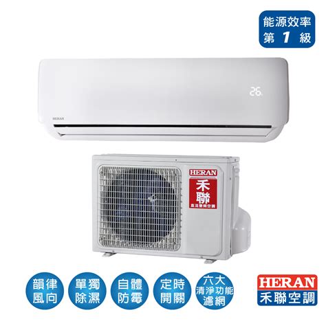 結帳再折 Heran 禾聯 7 9坪 變頻一級冷暖分離式冷氣 Hi G50hho G50h 分離式變頻冷暖 Yahoo奇摩購物中心