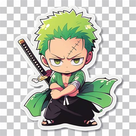 One Piece Zoro Chibi