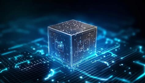 Premium Ai Image Ai Processor Chip Of Cube Technology Artificial