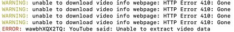 Youtube Dl Error Youtube Said Unable To Extract Video Data Fixed