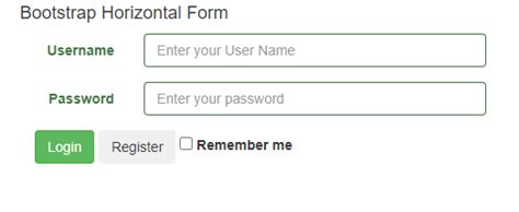 Bootstrap Forms Alignment Types GeeksforGeeks