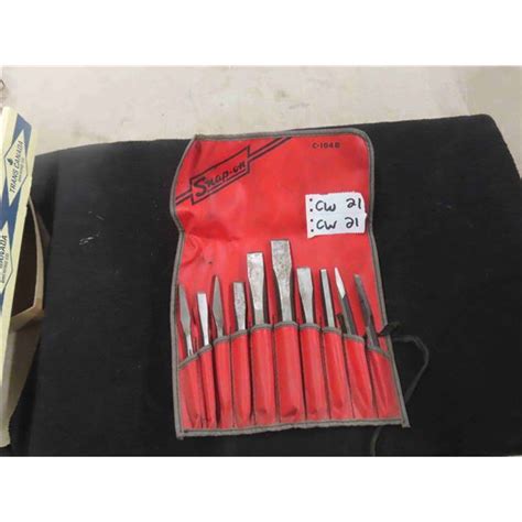 10 Pc Snap On Chisel Set