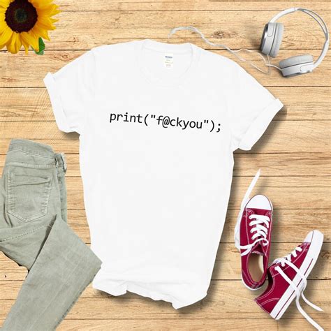 Printfckyou Funny Programmer Shirt Coding Humor T Shirt New Coder