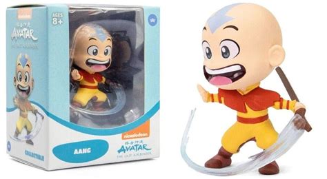Avatar The Last Airbender Aang Cheebee 3 Figure Korra Kawaii Style New Mib 4695165405