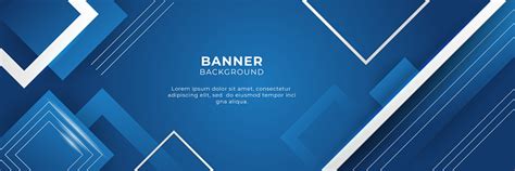 웹용으로 설계된 파란색 배너 템플릿입니다 간단한 파란색 배너 또는 형상 모양이 있는 배경은 배경 또는 디자인 요소로 사용할 수 있습니다 입체 픽셀 모자이크 0명에 대한 스톡
