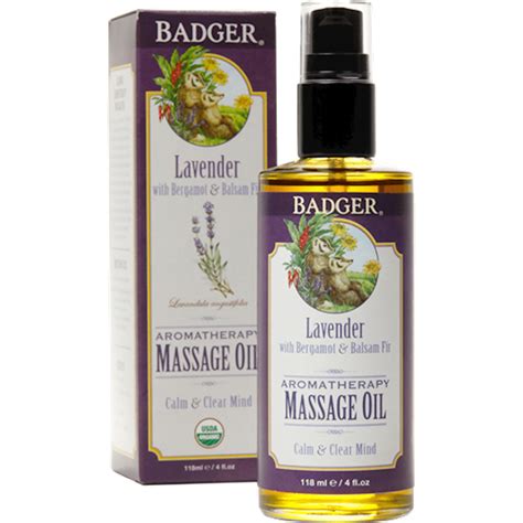 Lavender Massage Oil Badger Conners Clinic