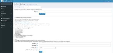 qualpay payment gateway nopcommerce