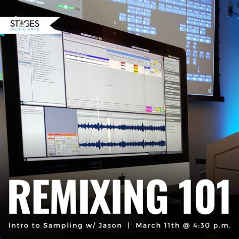 Remixing Intro To Sampling Stages Music Arts