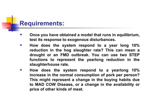 Building And Simulating A Model Using Dynamo Ppt