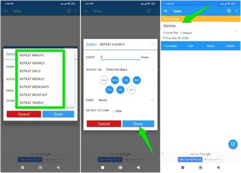 2 Ways To Set Recurring Reminder On Android