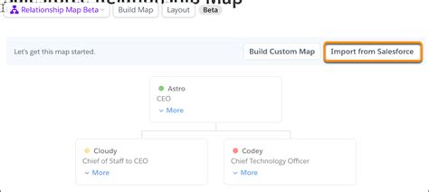 Create A Salesforce Relationship Map