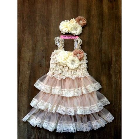 Dress Lace Rustic Flower Champagne Women Dress 2261800 Weddbook