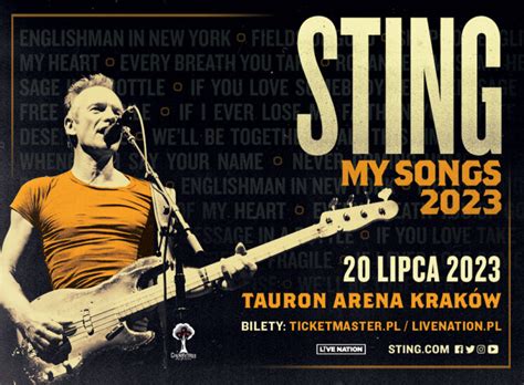 Sting powraca do TAURON Areny Kraków TAURON Arena Kraków