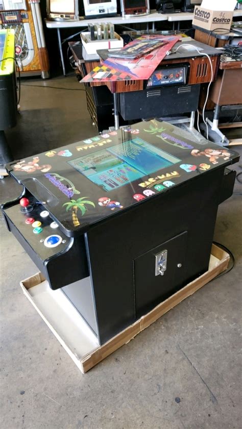 412 In 1 Multicade Cocktail Table Arcade Game Black Brand New 4