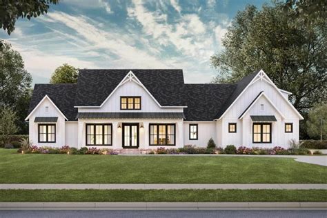 4 Bedroom 2 Story House With Cozy Keeping Room Fireplace Floor Plan