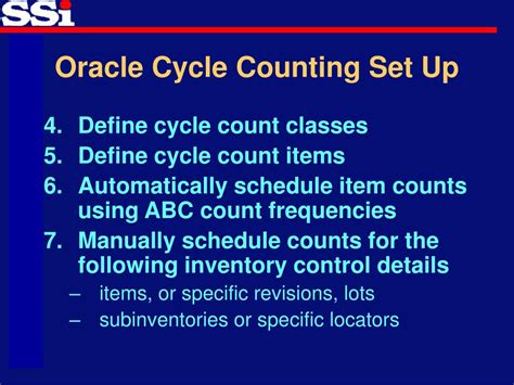 Ppt Cycle Counting The Secret To Inventory Accuracy Powerpoint Presentation Id6665841