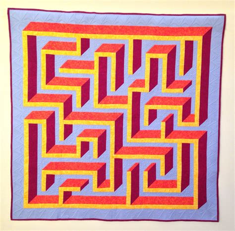 Labyrinth Quilt Pattern Pdf Labyrinth Walk Quilt Etsyde