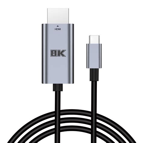 1 8m Usb C 轉 Hdmi 線 8k Type C 轉 Hdmi 2 1 Thunderbolt 3 4 轉 8 蝦皮購物