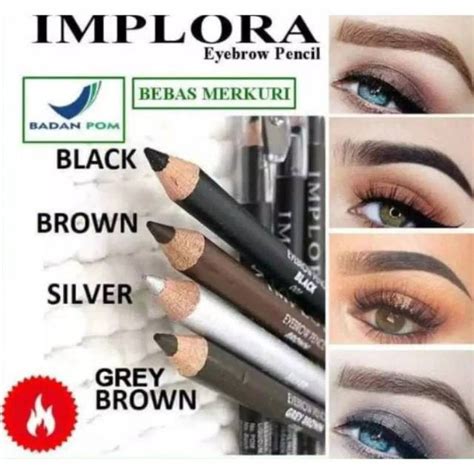 Implora EYE BROW Pencil 2IN1 Shopee Malaysia