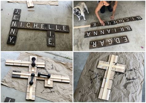 Diy Scrabble Tile Wall Art Diy Inspired