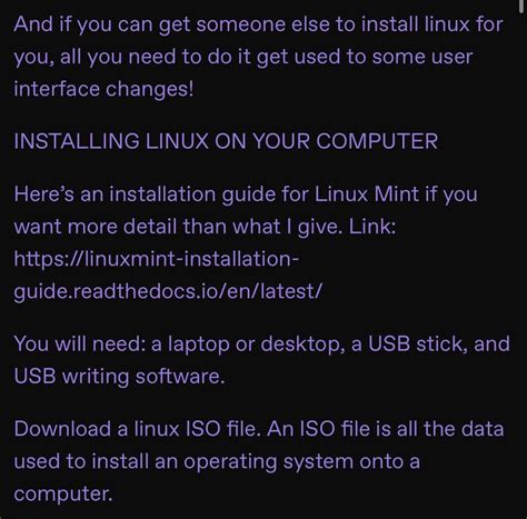 Mx Linux Guy Finally Earns His Title A Guide To Installing Linux Mint Rcuratedtumblr
