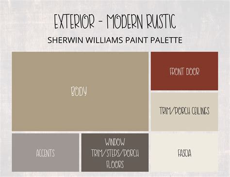 Exterior Rustic Paint Colors