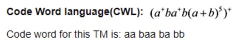 Code Word Languagecwl Ababab5 Code Word