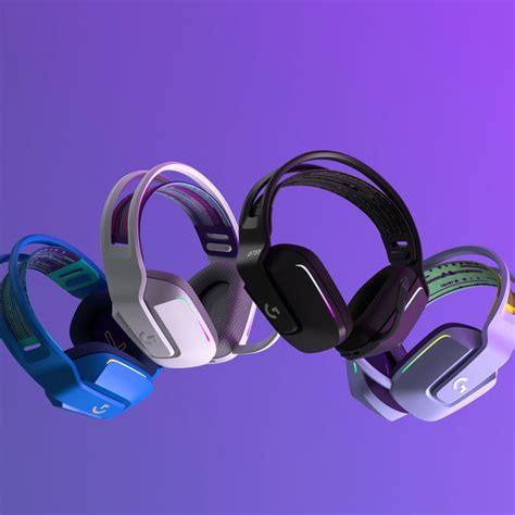 Logitech G LIGHTSPEED Wireless RGB Gaming Headset Black Ghostly Engines